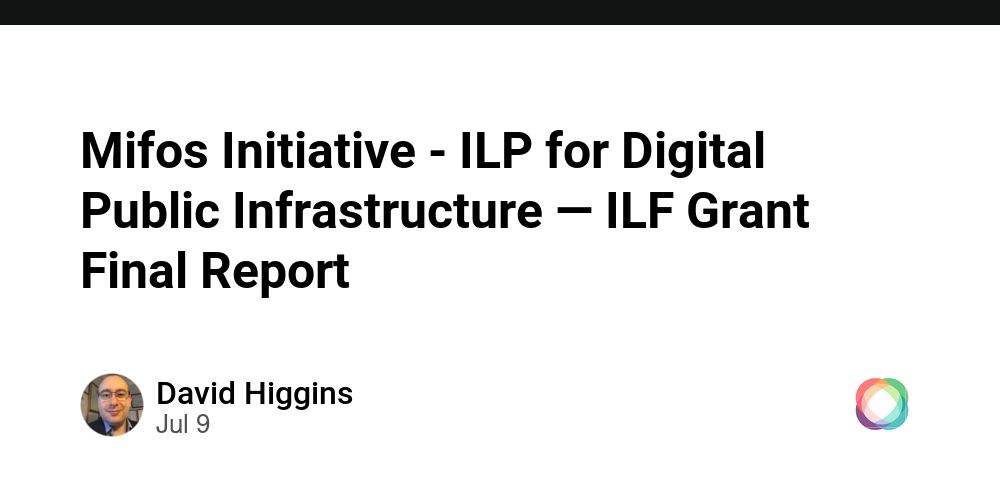 Mifos Initiative - ILP for Digital Public Infrastructure — ILF Grant ...