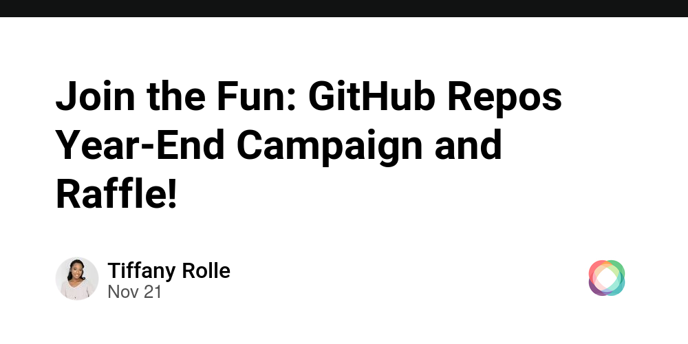Join the Fun: GitHub Repos Year-End Campaign and Raffle! - The Interledger Community 🌱